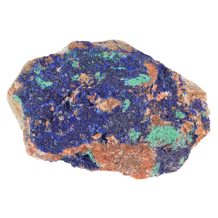 Azurite Malachite Druzy - Small | Silver Streak