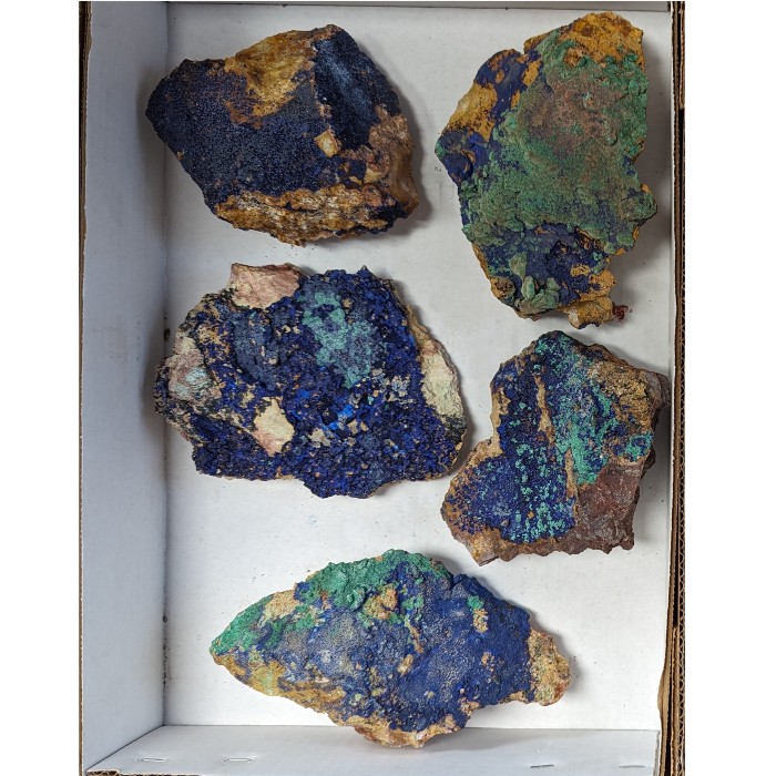 Azurite Malachite Druzy | Silver Streak