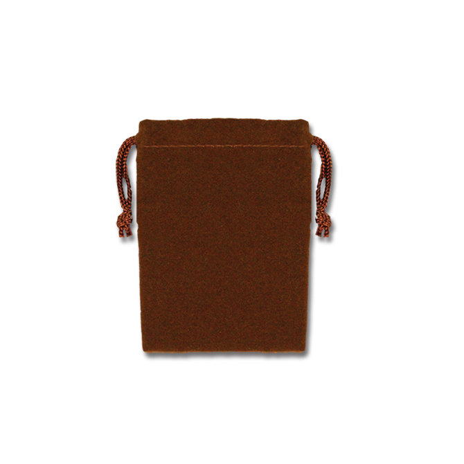Brown Felt Bag - 2x3 | Silver Streak